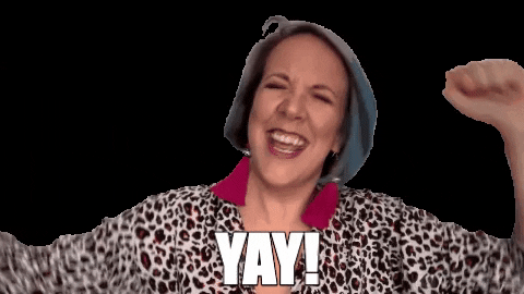 Happy Yas GIF by maddyshine - Find & Share on GIPHY