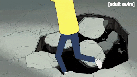 Season 2 Falling GIF by Rick and Morty - Find & Share on GIPHY