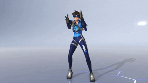 Tracer Overwatch GIF by Dallas Fuel - Find & Share on GIPHY