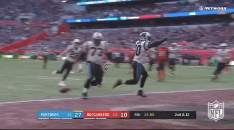 Carolina Panthers Football GIF by NFL - Find & Share on GIPHY