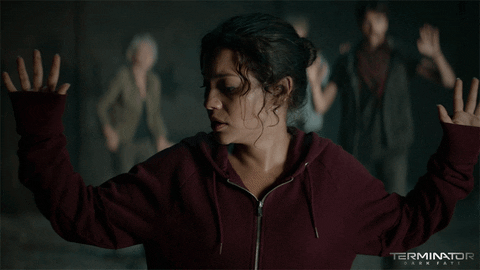 Scared Movie GIF by Terminator: Dark Fate - Find & Share on GIPHY