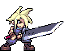 Gif Final Fantasy Pixel Art Sprites Animated Gif On