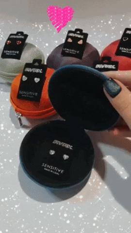 Valentines Earrings GIF by Studex - Find & Share on GIPHY