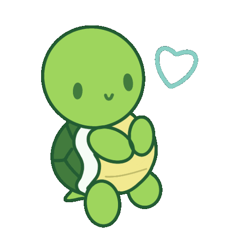 Turtle Love Sticker by Jugendtagung for iOS & Android | GIPHY