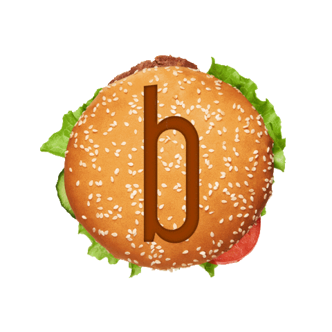 Burger B Sticker by Brand Creatives for iOS & Android | GIPHY