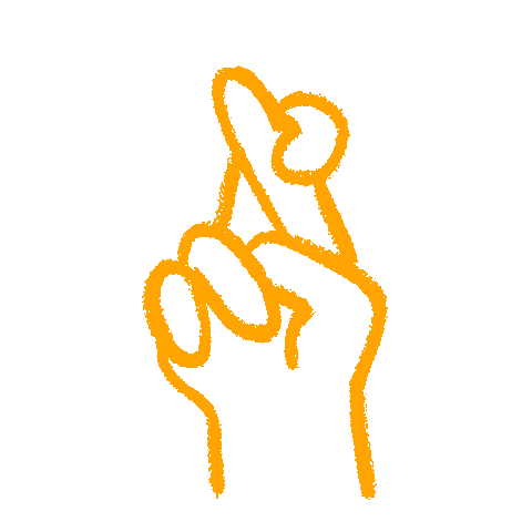 Luck Fingers Crossed Sticker for iOS & Android | GIPHY