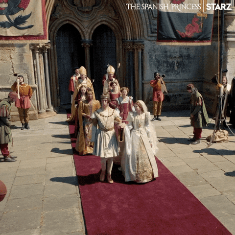 Catherine Of Aragon Wedding GIF by STARZ - Find & Share on GIPHY