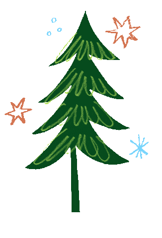 Christmas Tree Holiday Sticker by Etsy for iOS & Android | GIPHY