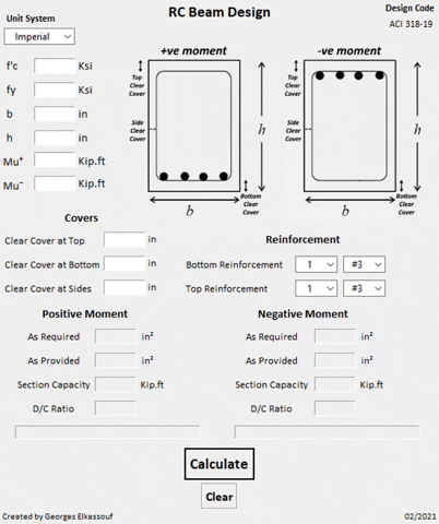 GitHub - georgeselkassouf/Beam-Designer