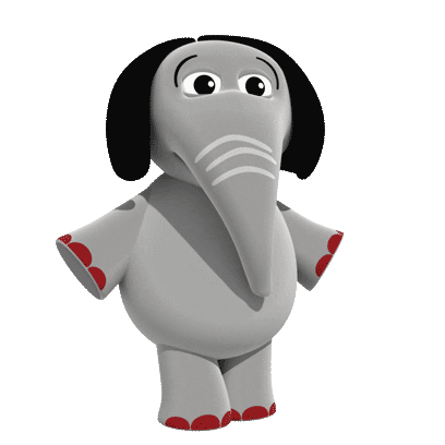 Elephant Babytv Sticker for iOS & Android | GIPHY