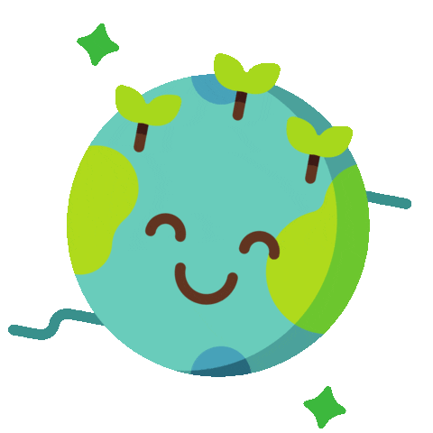 Planet Earth Sticker by Social With Rashi for iOS & Android | GIPHY