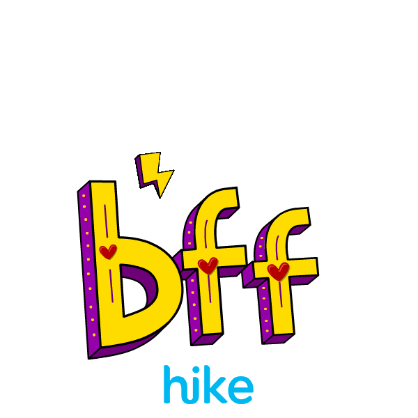Best Friend Friends Sticker By Hike Sticker for iOS & Android | GIPHY