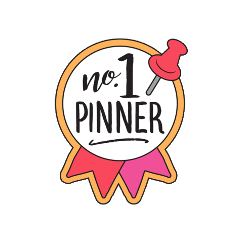 Pin Badge Sticker by Easil for iOS & Android | GIPHY