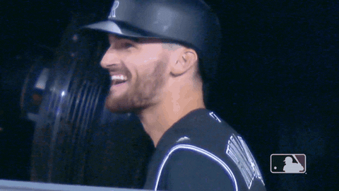 Major League Baseball Smile GIF by MLB - Find & Share on GIPHY