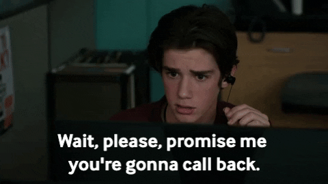 Promise Call Back GIF by ABC Network - Find & Share on GIPHY