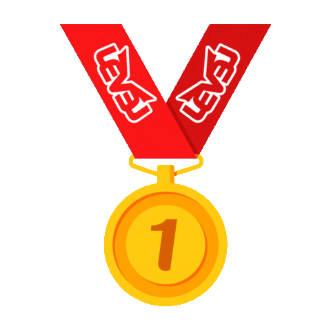Gold Medal Medalla Plata Sticker by Level for iOS & Android | GIPHY