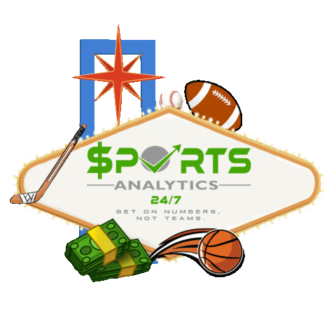 Vegas Sports Betting Sticker by Sports Analytics 24/7 for iOS & Android ...