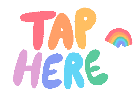 Rainbow Tap Sticker for iOS & Android | GIPHY