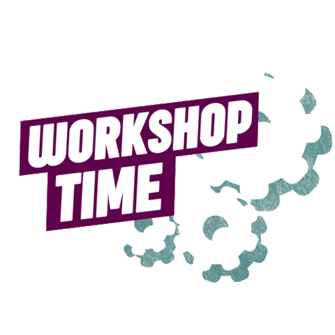 Time Workshop Sticker by Junge Linke for iOS & Android | GIPHY