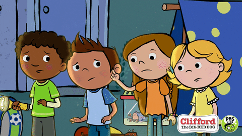 Scared Ghost Stories GIF by PBS KIDS - Find & Share on GIPHY