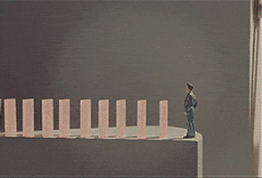 Domino Effect GIFs - Find & Share on GIPHY
