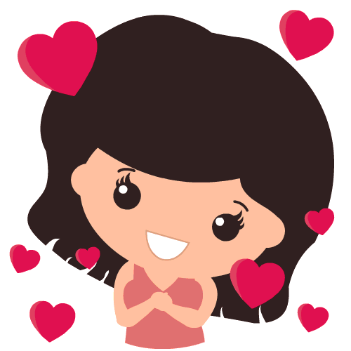 Mimi Love Sticker by MagicalPapers for iOS & Android | GIPHY