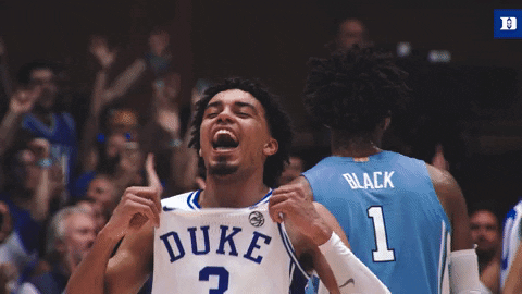 College Basketball Hoops GIF by Duke Men's Basketball - Find & Share on ...