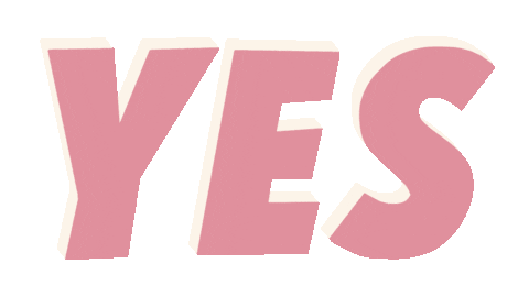 Text Yes Sticker by Bett Norris for iOS & Android | GIPHY