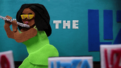 Truth Hurts Lyric Video GIF by Lizzo - Find & Share on GIPHY