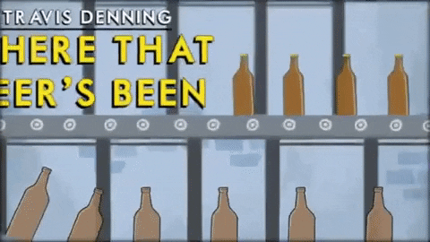 Beer Drinking GIF by Travis Denning - Find & Share on GIPHY