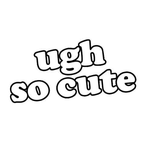 Ugh So Cute Sticker by Oink Pet Supply for iOS & Android | GIPHY