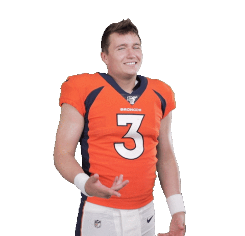 Drew Lock Idk Sticker by NFL for iOS & Android | GIPHY