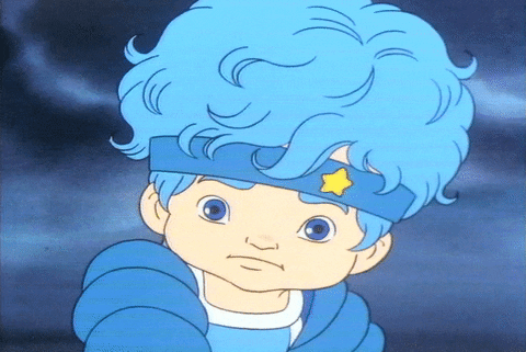 Buddy Blue Rainbow Brite GIF - Find & Share on GIPHY