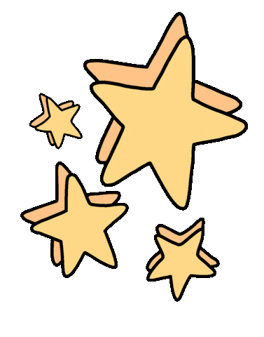 Yellow Stars Sticker for iOS & Android | GIPHY
