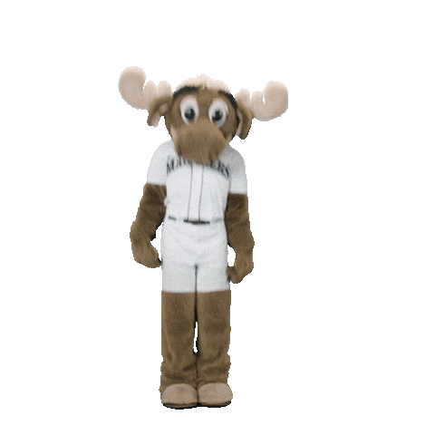 Seattle Mariners Mariner Moose Sticker by MLB for iOS & Android | GIPHY