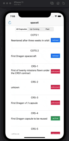 GitHub - cemnisan/spaceX: A Mobile App written in Swift. This app uses ...