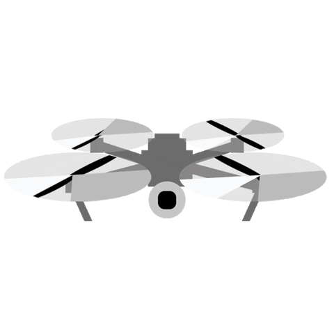 Drone Sticker by Aviate Media for iOS & Android | GIPHY