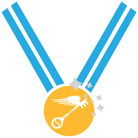 Gold Medal Silvermedal Sticker by Art & Writing Awards for iOS ...