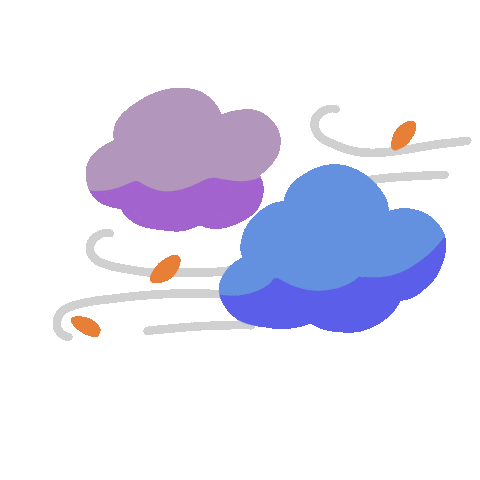 Winter Fall Sticker by Cosmic Kitten for iOS & Android | GIPHY