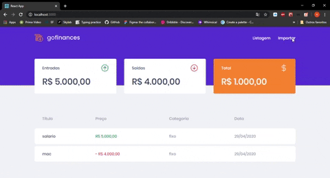 GitHub - Merchanntt/Desafio_React.JS_Go_Money: Conecting the Go_Finances, Back and frontend