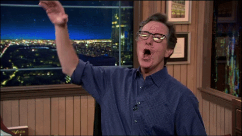Stephen Colbert Claps GIF by The Late Show With Stephen Colbert - Find ...