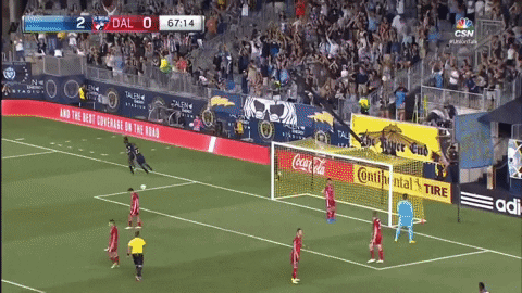 Fc Dallas Goal Celebration GIF by Philadelphia Union - Find & Share on ...