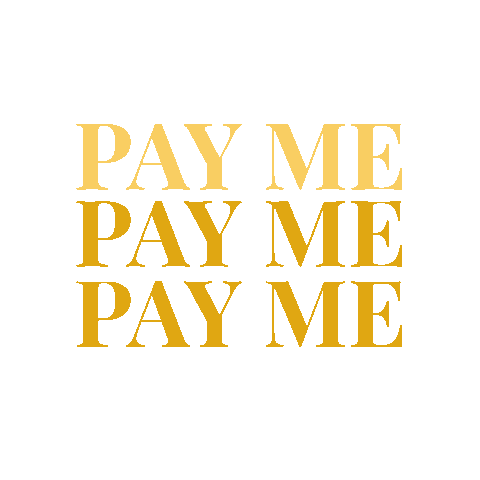Pay Me Sticker by Simone Cotton for iOS & Android | GIPHY