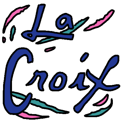 La Croix Sticker by vienna pitts for iOS & Android | GIPHY