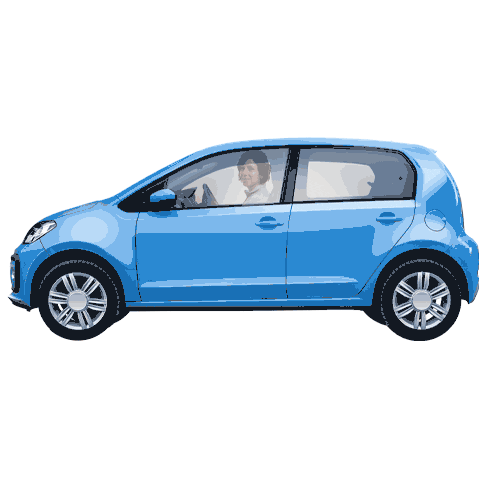 Driving Drive Thru Sticker by CapFed® for iOS & Android | GIPHY