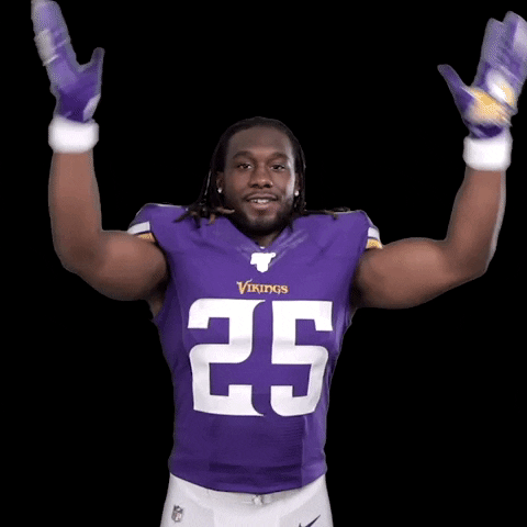 Minnesota Vikings Applause GIF by NFL - Find & Share on GIPHY