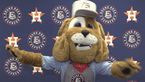Spike Roundrock GIF by Round Rock Express - Find & Share on GIPHY
