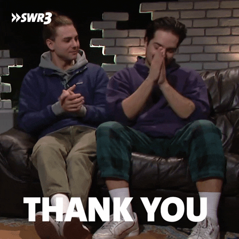 Cheers Thank You GIF by SWR3 - Find & Share on GIPHY
