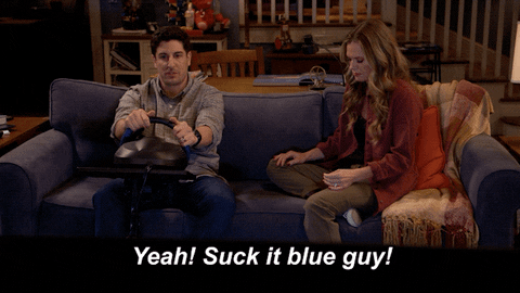Jason Biggs Comedy GIF by Outmatched - Find & Share on GIPHY