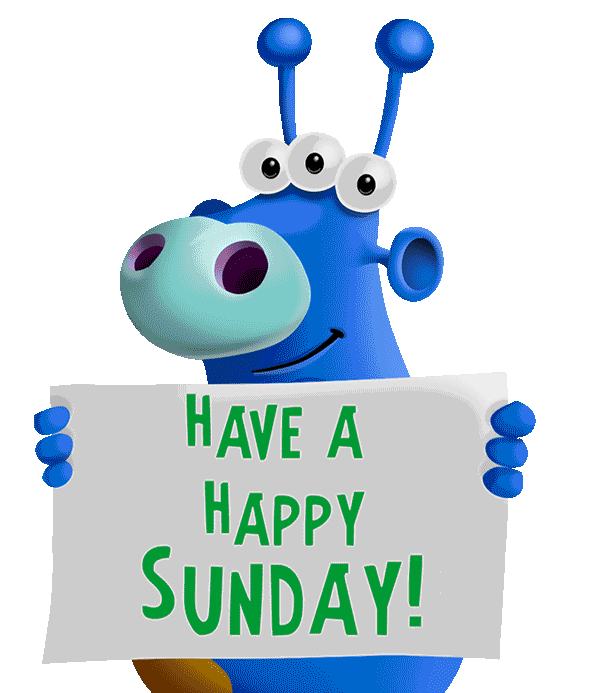 Happy Sunday Sticker by Bill Greenhead for iOS & Android | GIPHY
